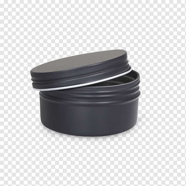 Aluminium Screw Top Matt Black 226gm - Aussie Candle Supplies