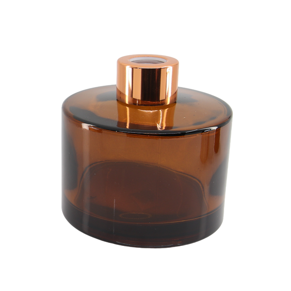 Hamptons Large Amber Diffuser Bottle - Aussie Candle Supplies