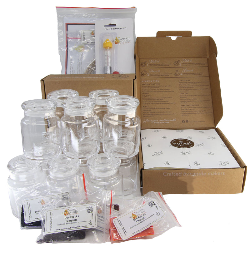 Candle Making Kit | For Beginners | Soy Candle Starter Kits - Aussie ...
