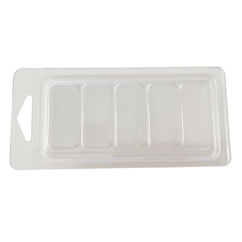 5 Cavity Chocolate Snap Clamshell - Aussie Candle Supplies