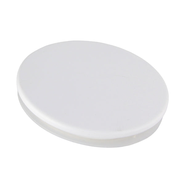 Large White Stainless Steel Lid - Aussie Candle Supplies
