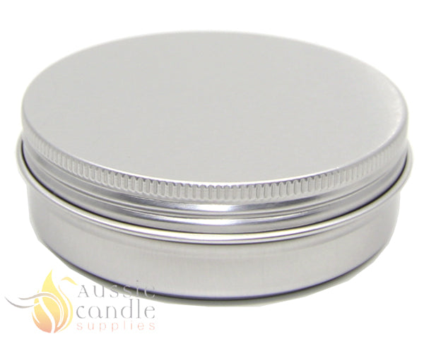 Aluminium Screw Top 110gm - Aussie Candle Supplies
