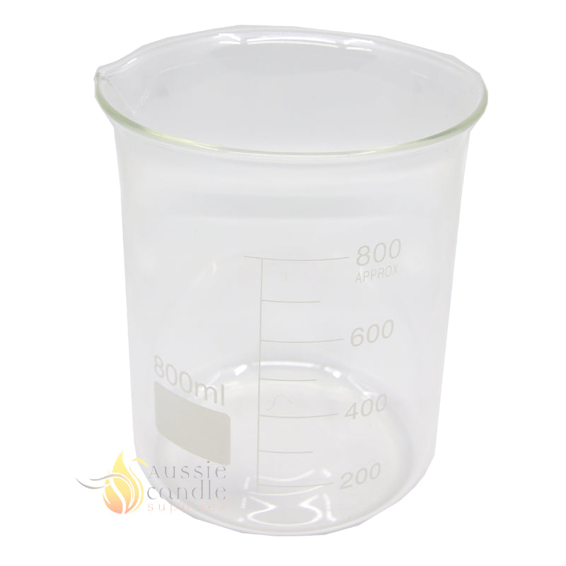 800mL Beaker - Aussie Candle Supplies