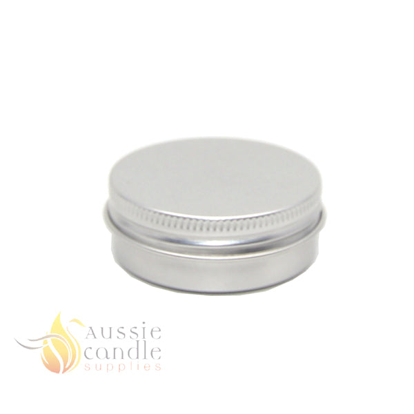 Aluminium Screw Top 28gm - Aussie Candle Supplies