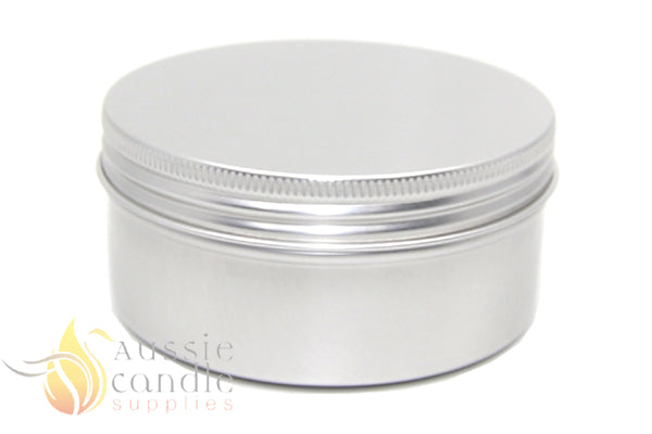 Aluminium Screw Top 226gm - Aussie Candle Supplies