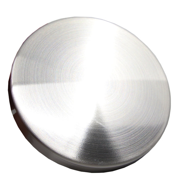 Brushed Silver Metal Lid - Aussie Candle Supplies