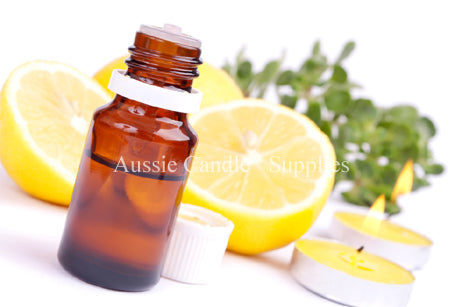 Lemon Cold Pressed Essential Oil - Aussie Candle Supplies