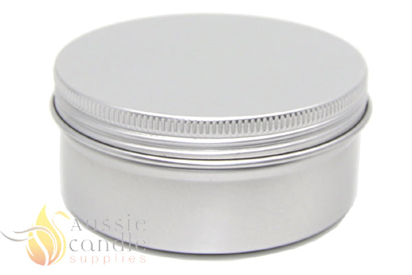 Aluminium Screw Top 170gm - Aussie Candle Supplies