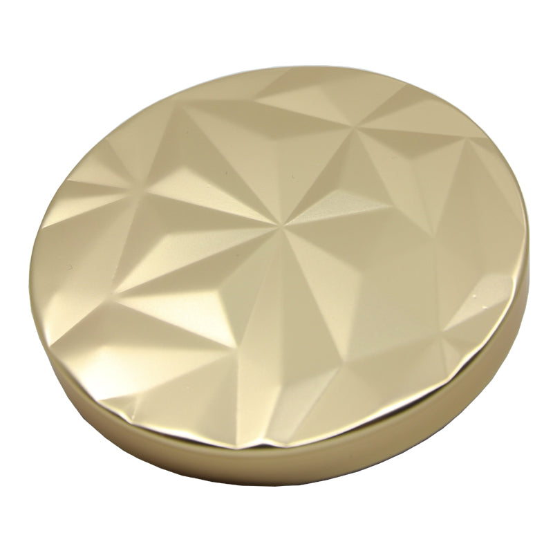 Matt Gold Geo Metal Lid - Aussie Candle Supplies
