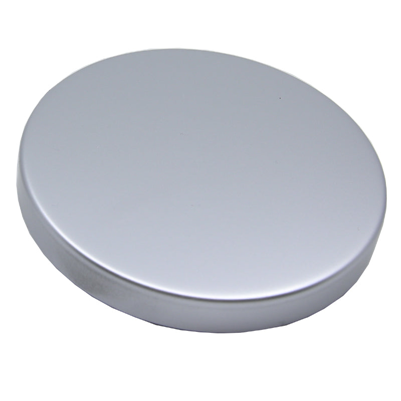 Matt Silver Metal Lid - Aussie Candle Supplies